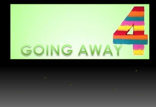Unit 4 going away | PPTX