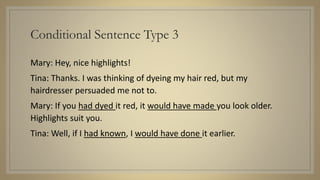 Grammar - Conditional Sentences | PPTX