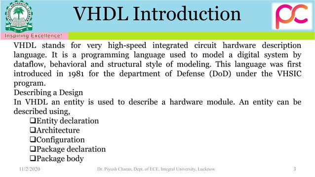 Unit 4 Hardware Description Languages | PPT