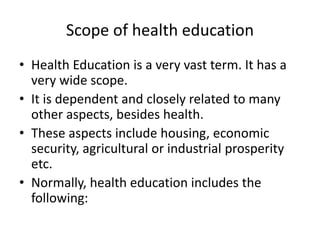 Unit 4 health education | PPTX