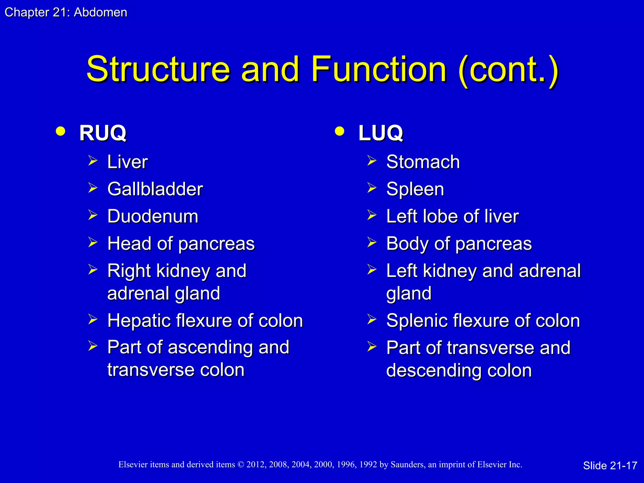 Unit 4 hepatic system abdomen | PPT