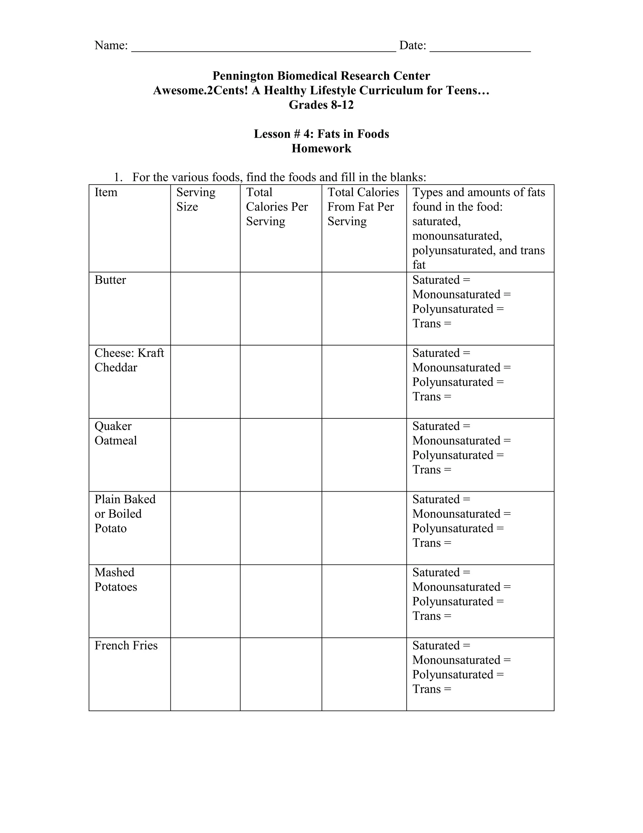 Unit 4 homework | PDF