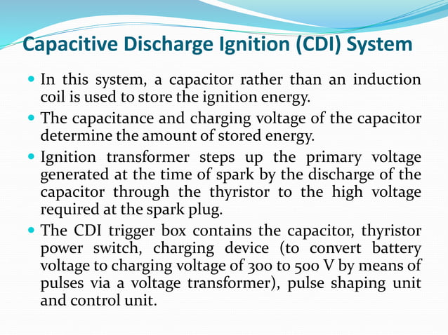 Unit 4(ICE >)ignition system.pptx | Green Vehicles | Auto Type