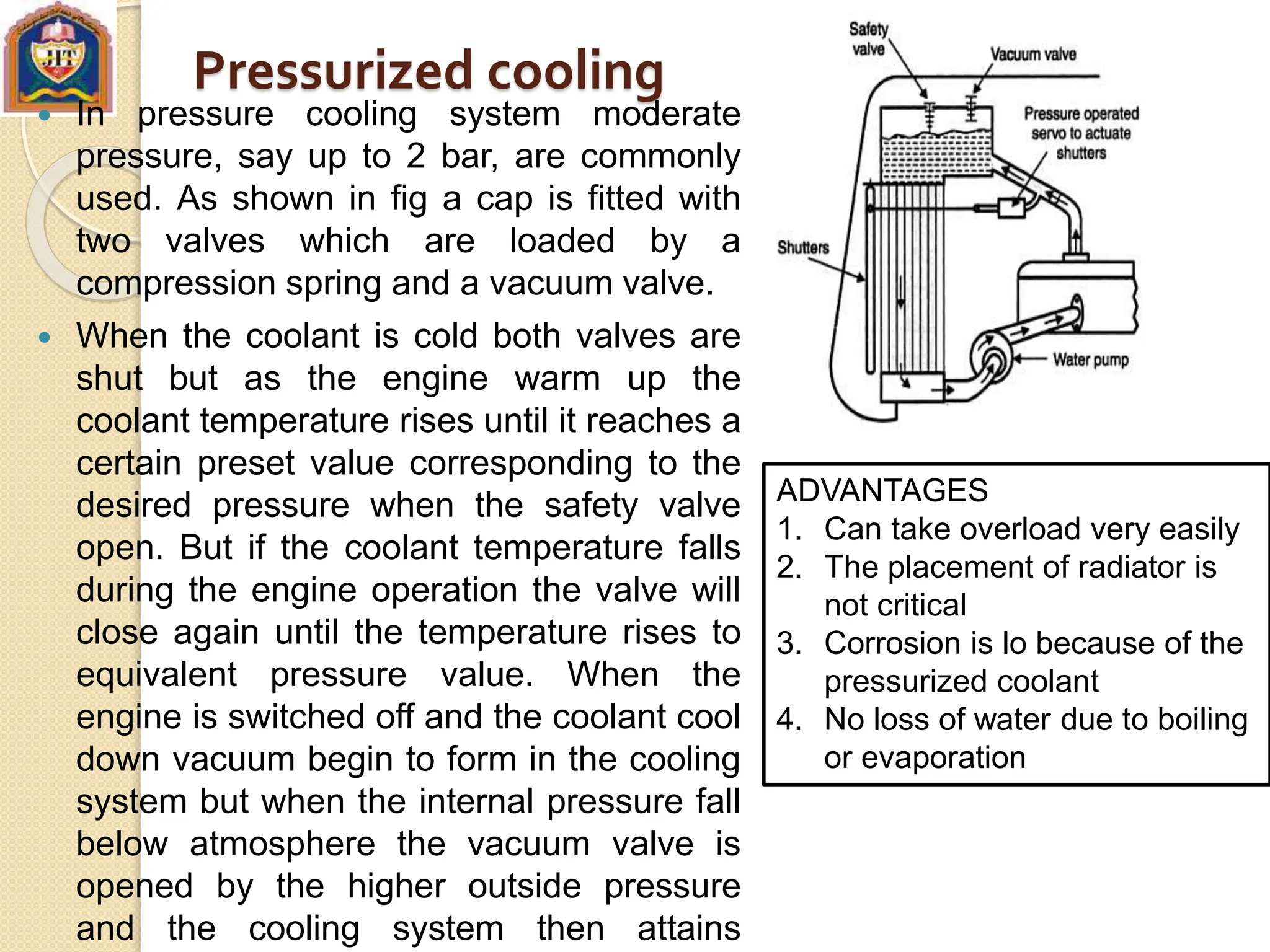 IC Engines lubrication & cooling methods | PPTX