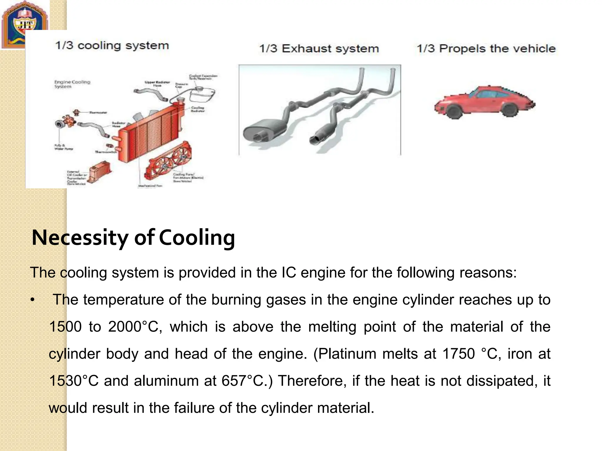 IC Engines lubrication & cooling methods | PPTX