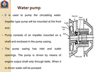 IC Engines lubrication & cooling methods | PPTX