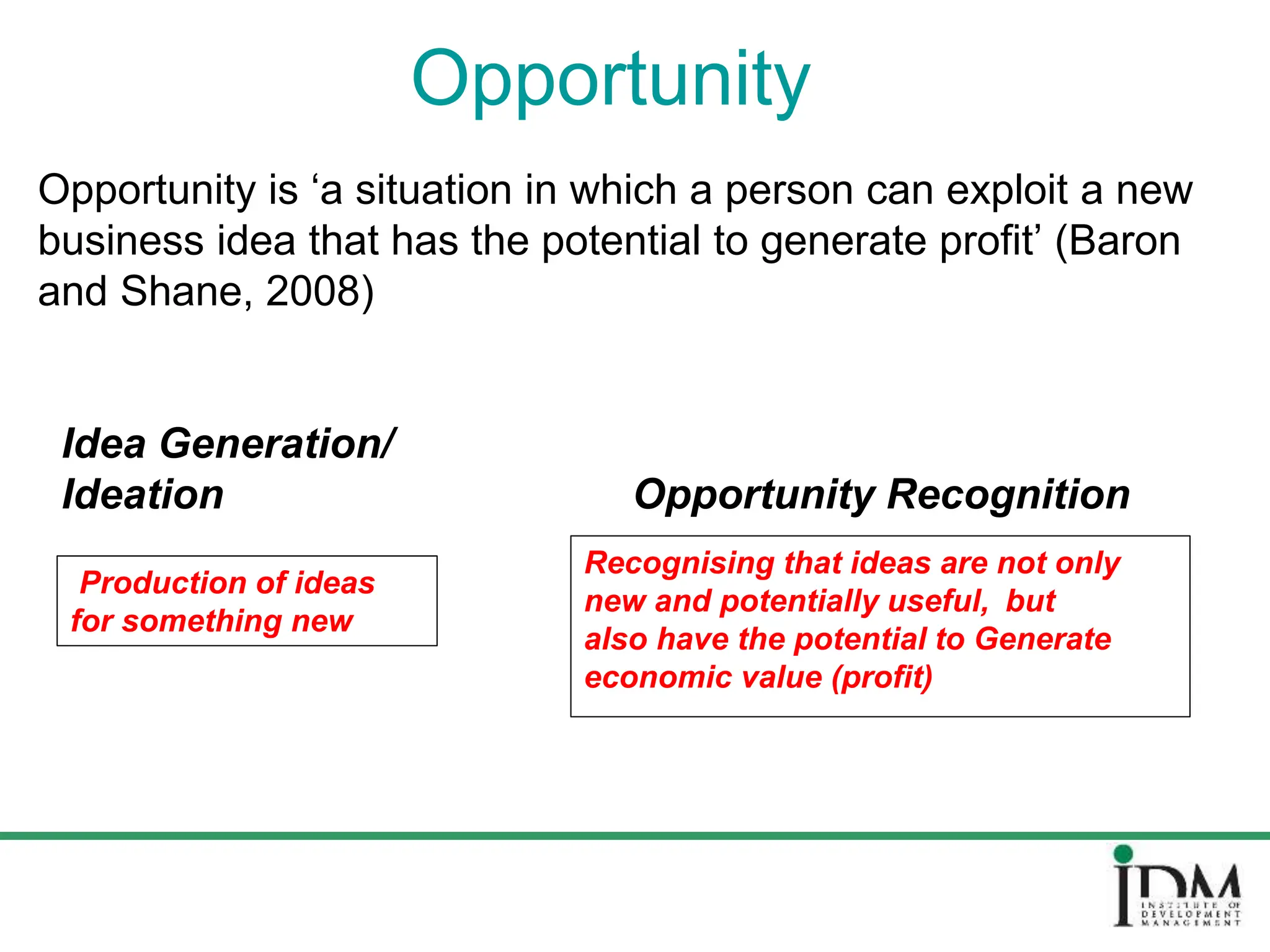 UNIT 4_Idea to opportunity.pptx