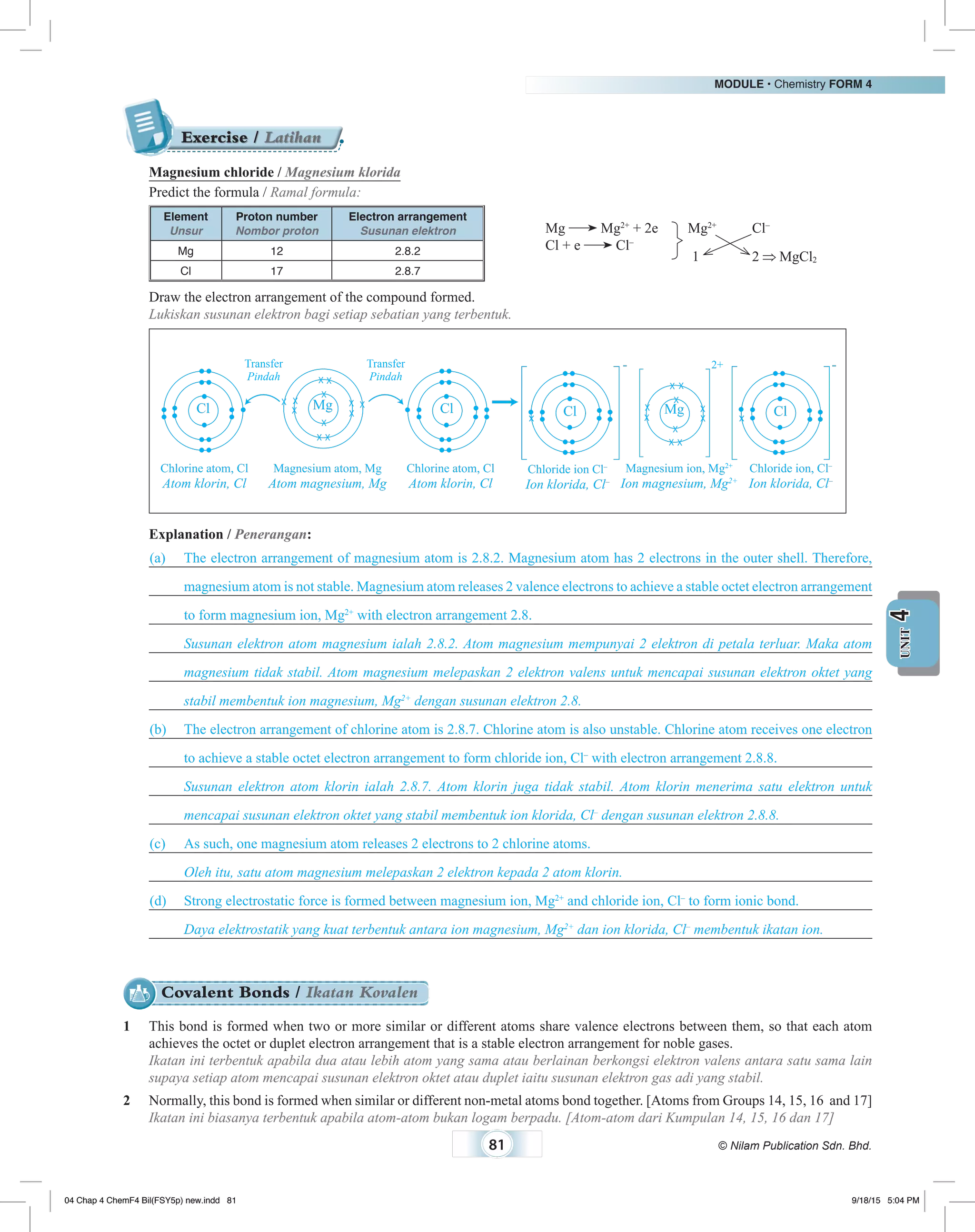 Unit 4 ikatan kimia | PDF