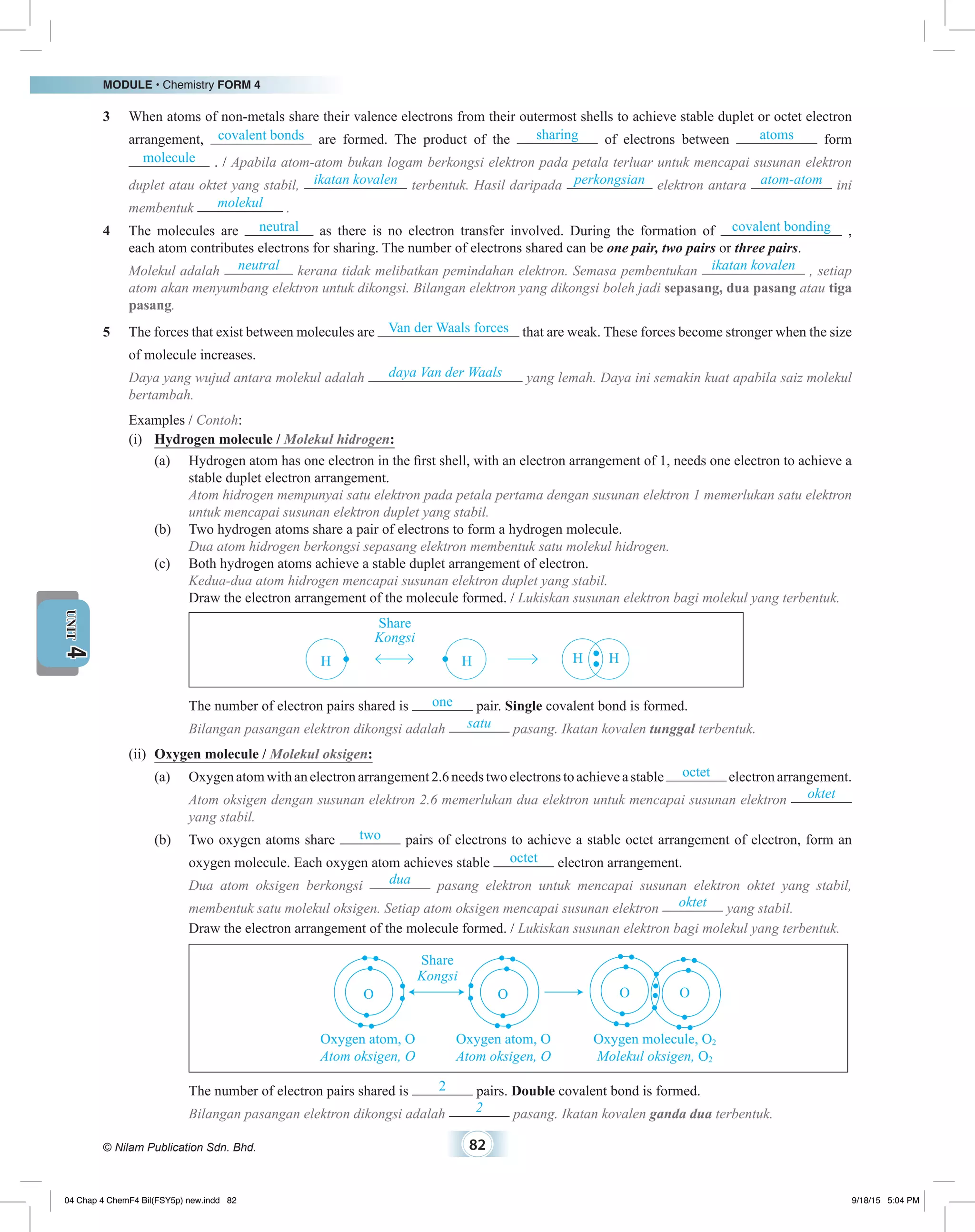 Unit 4 ikatan kimia | PDF