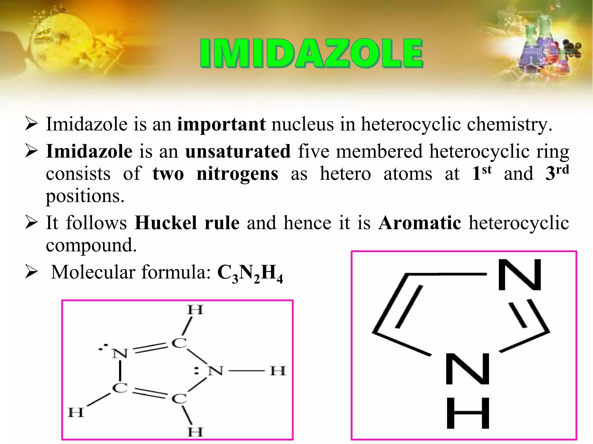 Unit 4 imidazole | PDF