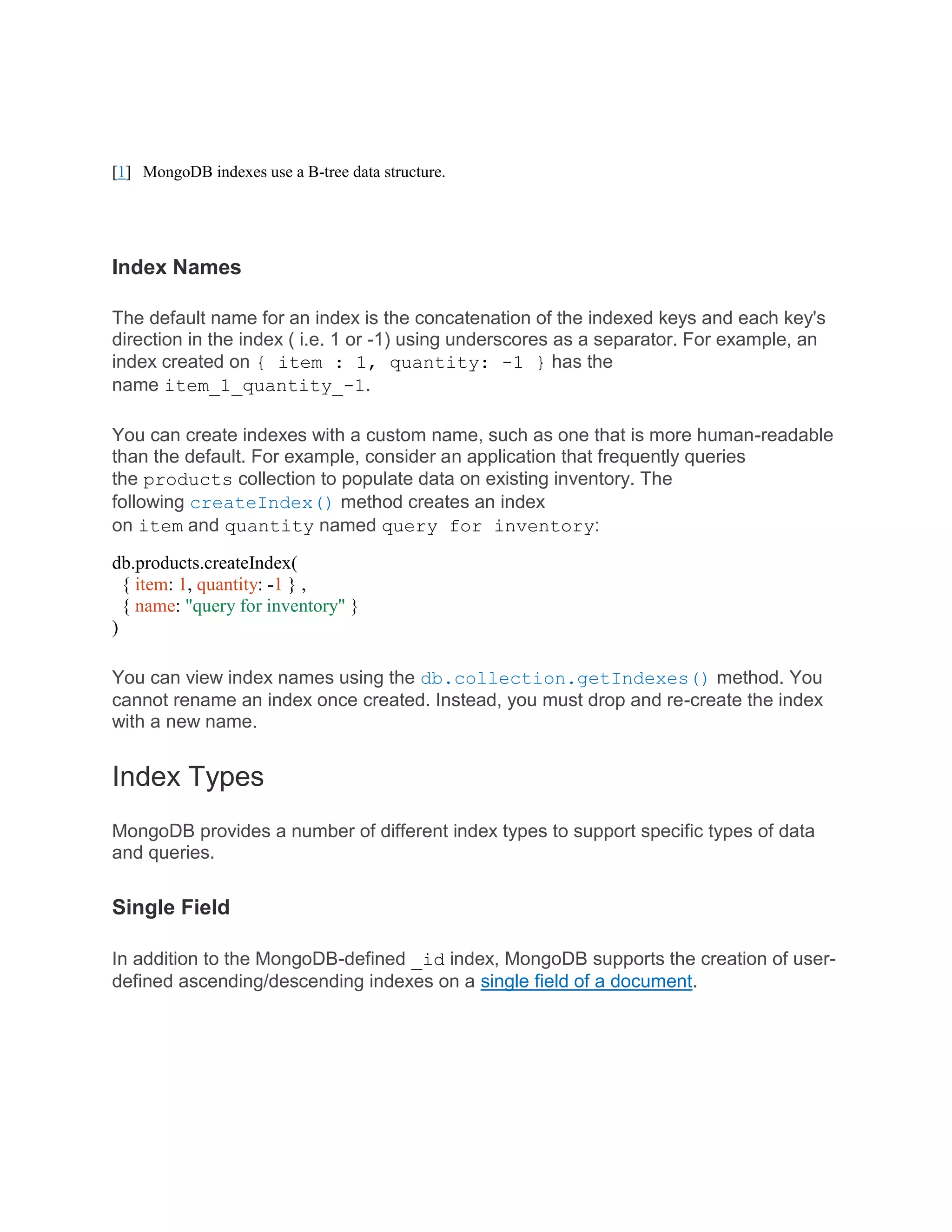 unit 4,Indexes in database.docx
