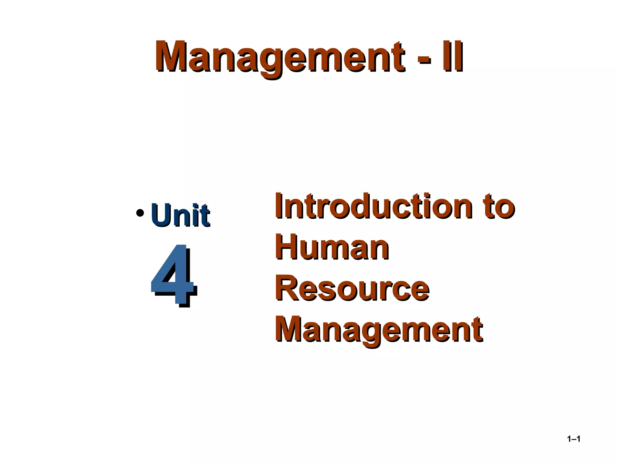 introduction to Human Resource Management | PPT | Human Resources ...