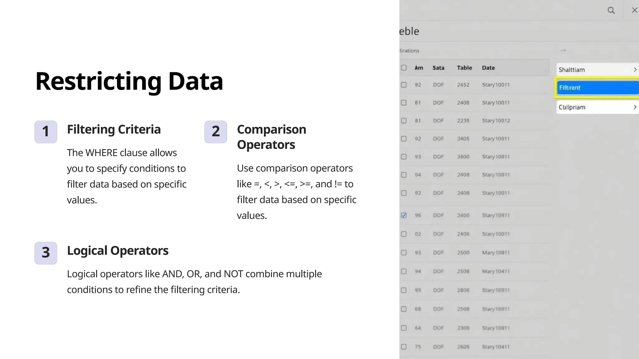 Unit 4 Introduction To Oracle And Sql Pptx
