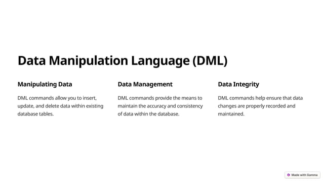 Unit 4 Introduction To Oracle And Sql Pptx
