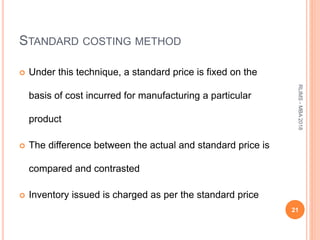 Unit 4 inventory management policies | PPTX