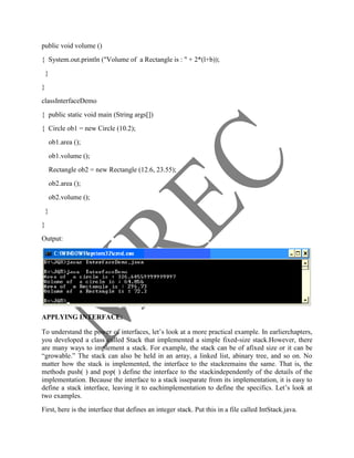 Unit4 java | DOCX | Programming Languages | Computing