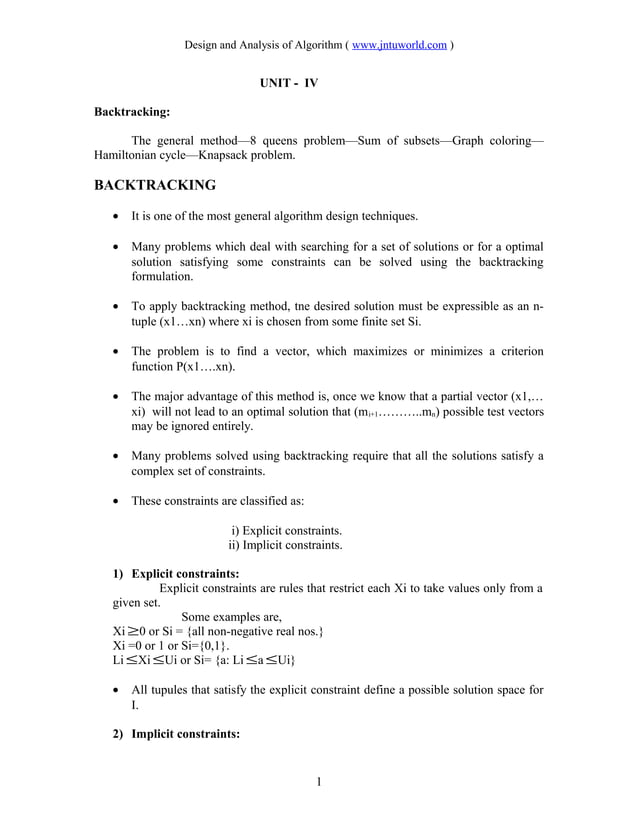 algorithm Unit 4 | PDF algorithm Unit 4 | PDF