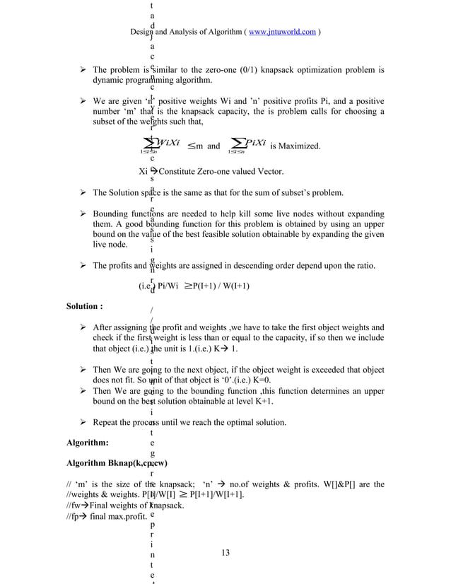 algorithm Unit 4 | PDF