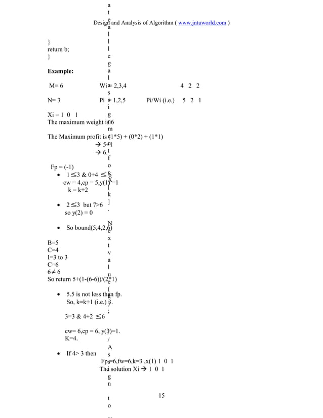 algorithm Unit 4 | PDF