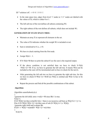 algorithm Unit 4 | DOC