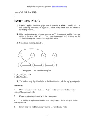 algorithm Unit 4 | DOC