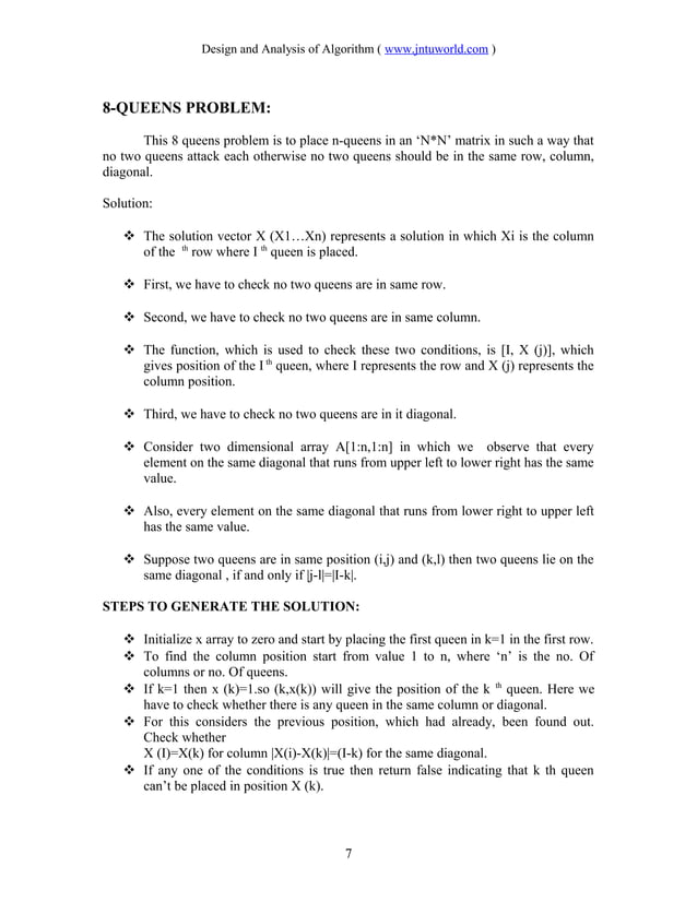 algorithm Unit 4 | PDF