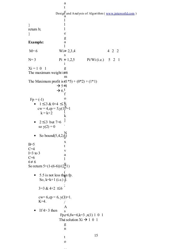 Algorithm Unit 4