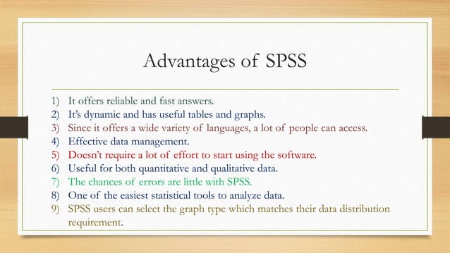 Application of Excel and SPSS software for statistical analysis ...