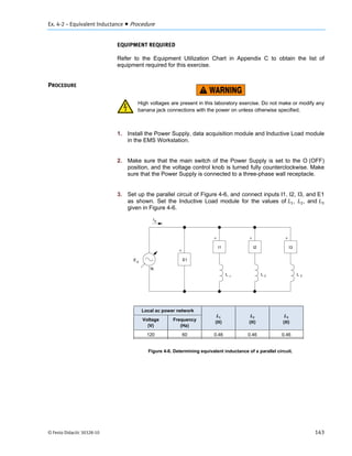Power Circuits and Transformers-Unit 4 Labvolt Student Manual | PDF