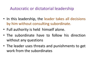 Unit 4---Leadership | PPTX