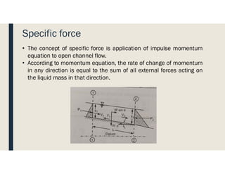 Fluid Mechanics Unit 4 Notes Flow in Open channel | PDF