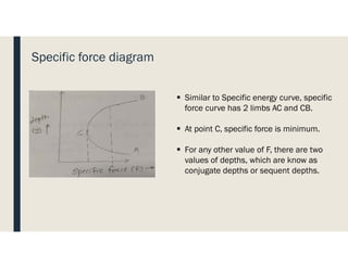 Fluid Mechanics Unit 4 Notes Flow in Open channel | PDF
