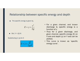 Fluid Mechanics Unit 4 Notes Flow in Open channel | PDF