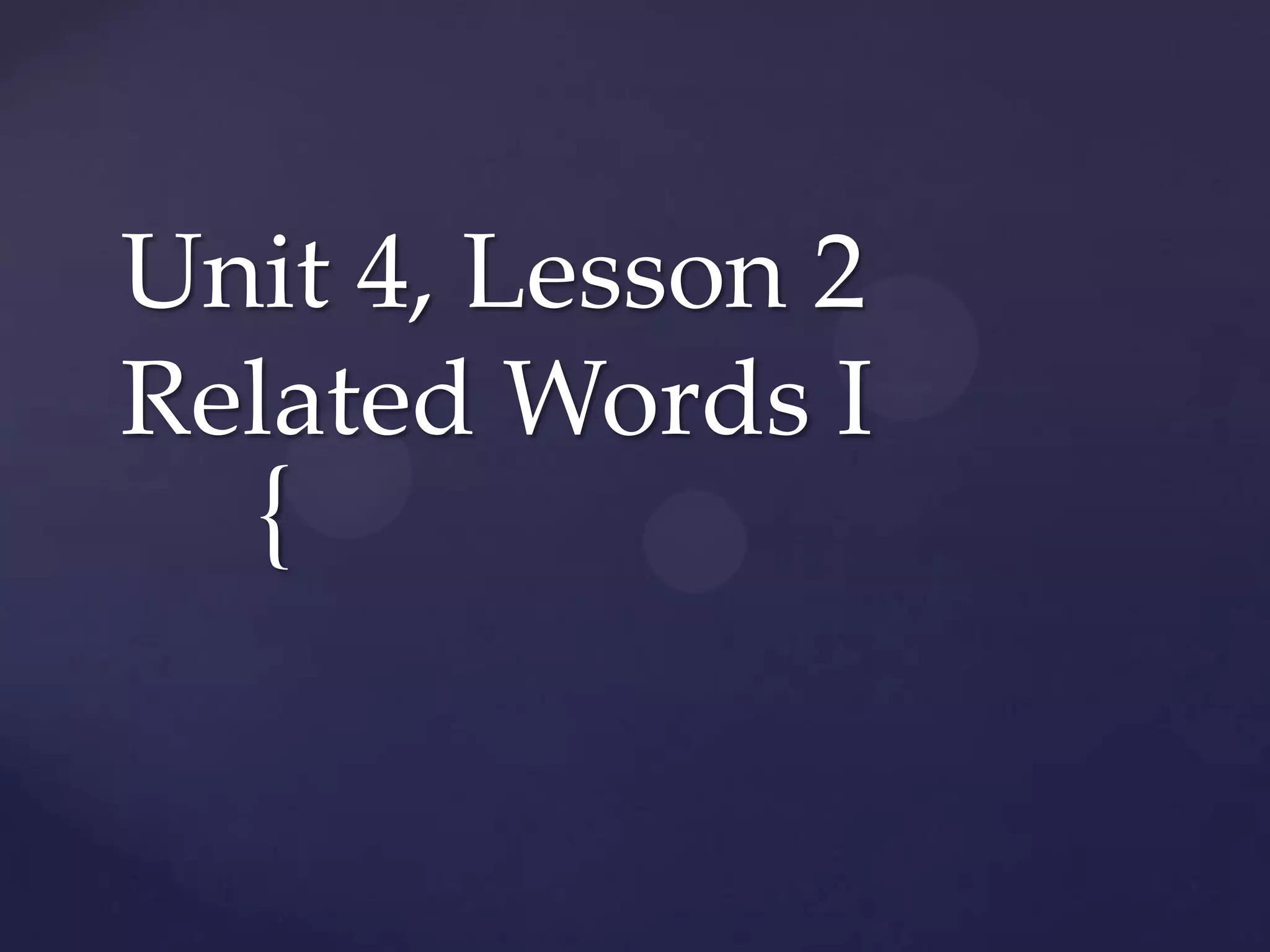 Unit 4 lesson 2 spelling | PPT