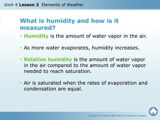 Unit 4 Lesson 2 Elements of Weather.pptx