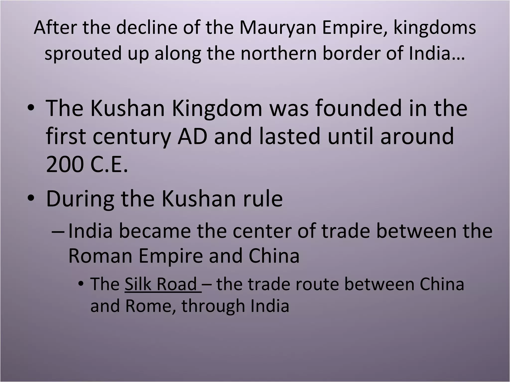 Unit 4 lesson 2 india history of a civilization | PPT