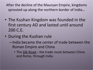 Unit 4 lesson 2 india history of a civilization | PPT