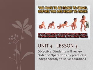 Unit 4 lesson 3 | PPTX