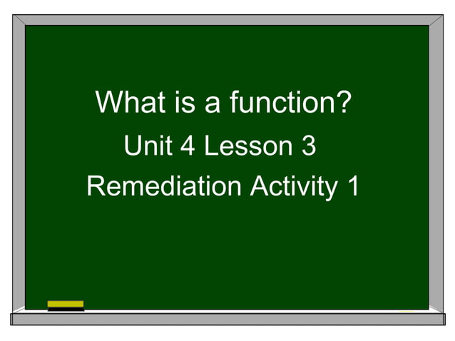 Unit 4 lesson 3 remediation activity 1 | PPT
