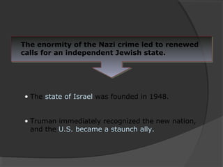 Unit 4 lesson 5 the holocaust | PPT