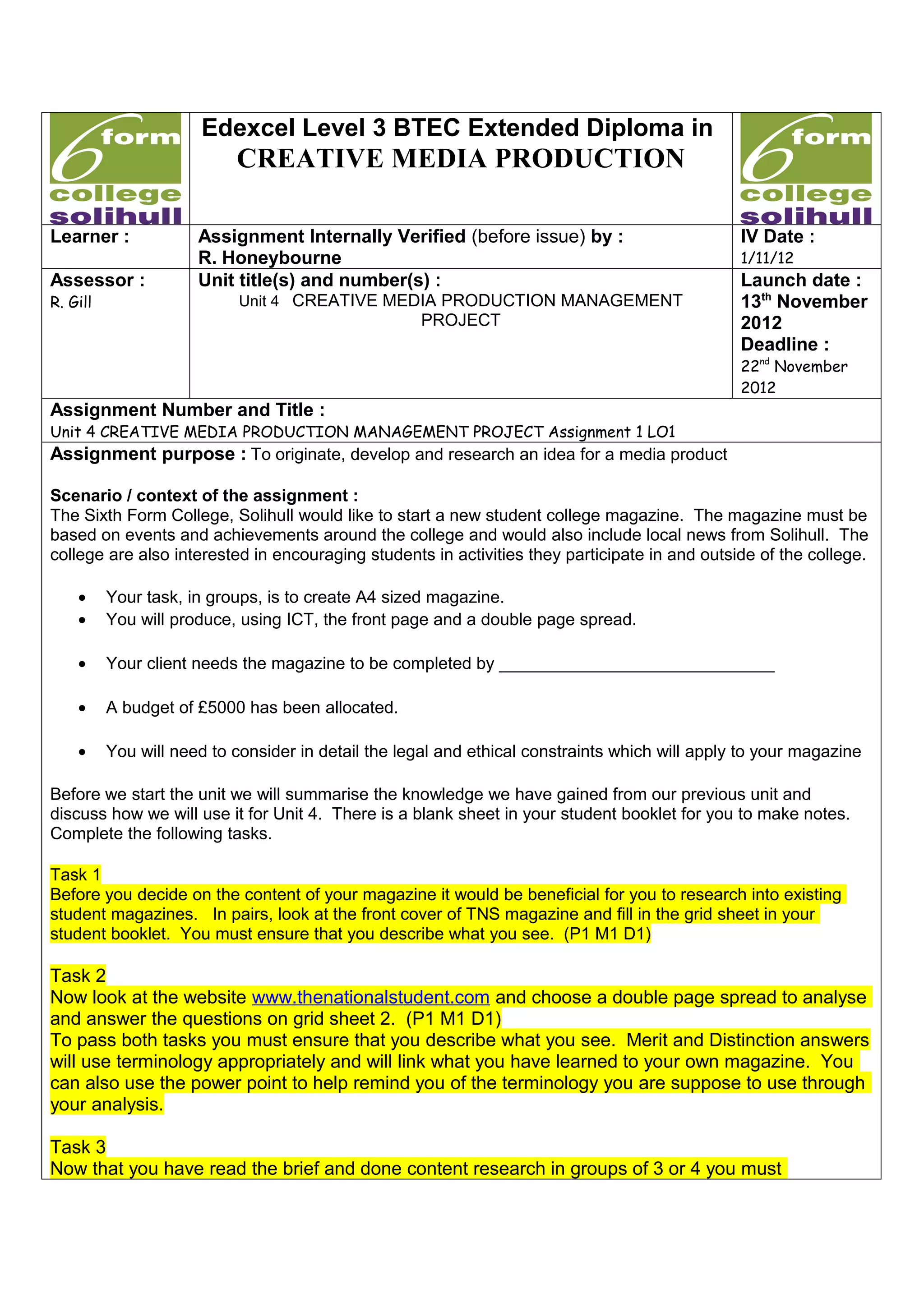 Unit 4 lo1_assignment_1 | DOC