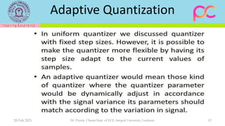 Unit 4 Lossy Coding Preliminaries | PDF | Digital Audio | Computer Software and Applications