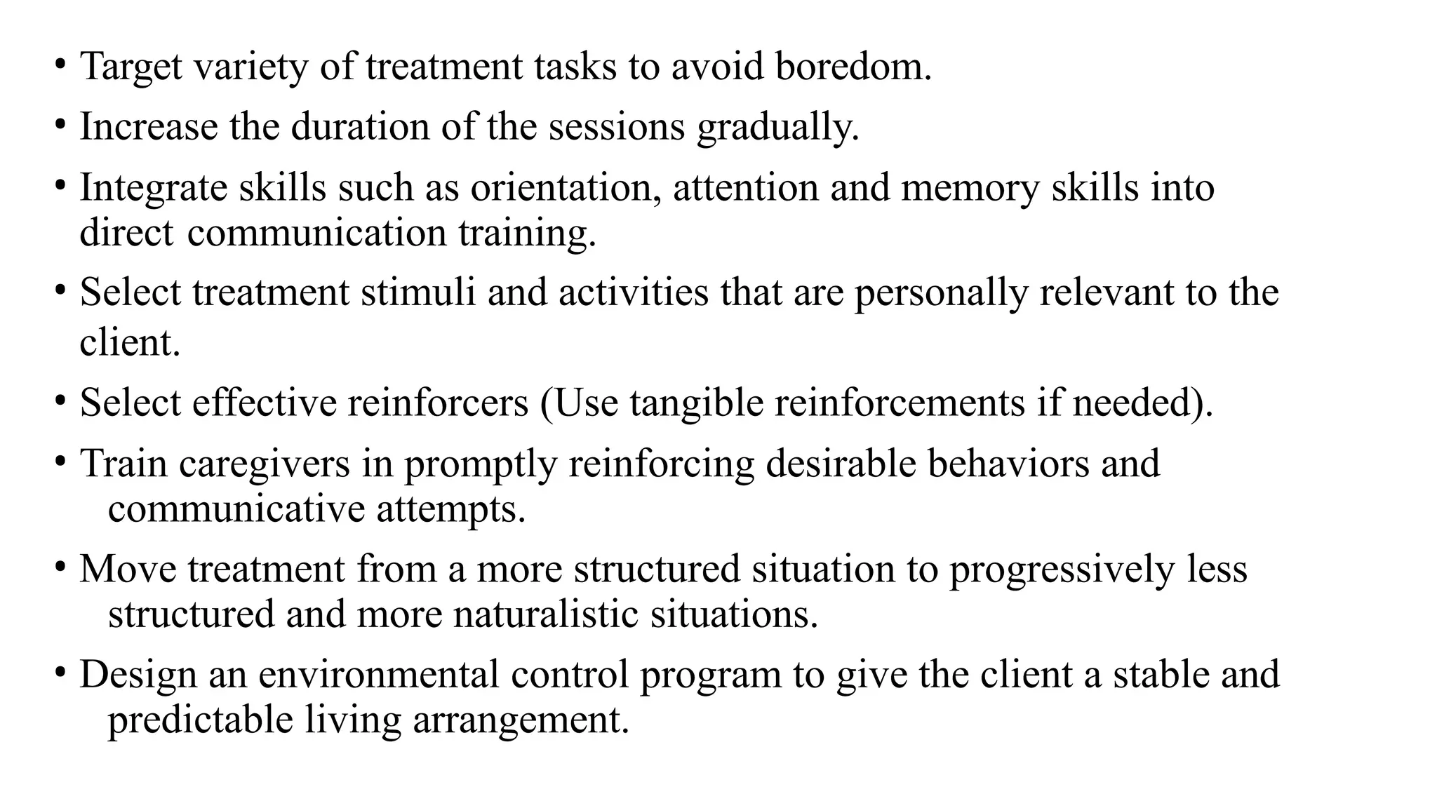 Management of TBI for slps and caregivers | PPTX