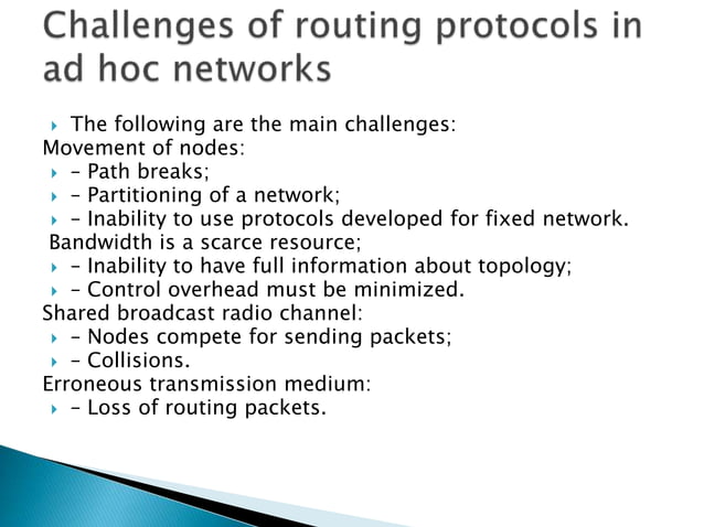 MOBILE IP,DHCP,ADHOC ROUTING PROTOCOLS | PPT