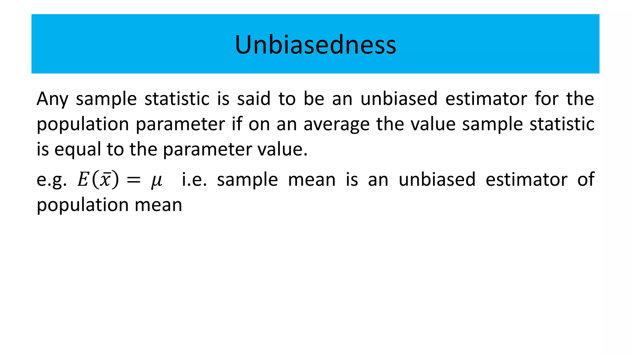 Statistical inference: Estimation | PPTX