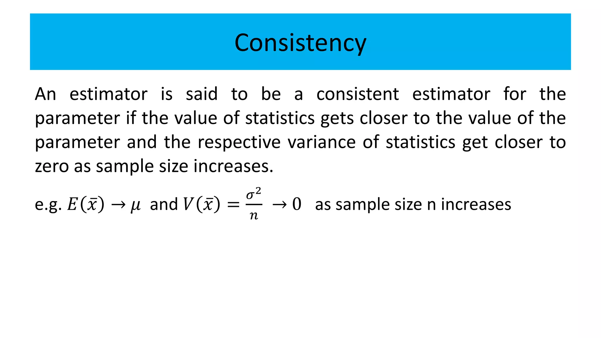 Statistical inference: Estimation | PPTX