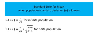 Statistical inference: Estimation | PPTX