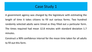 Statistical inference: Estimation | PPTX