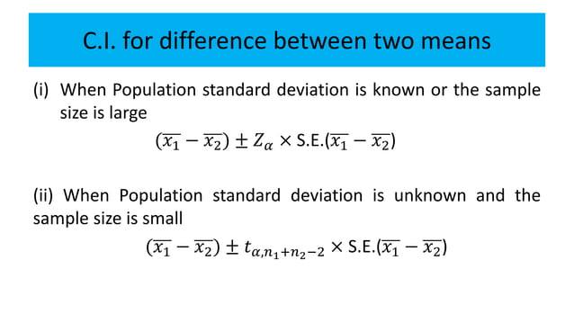 Statistical inference: Estimation | PPTX Statistical inference: Estimation | PPTX