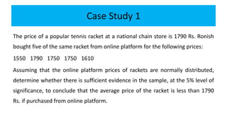 Small sample test | PPTX